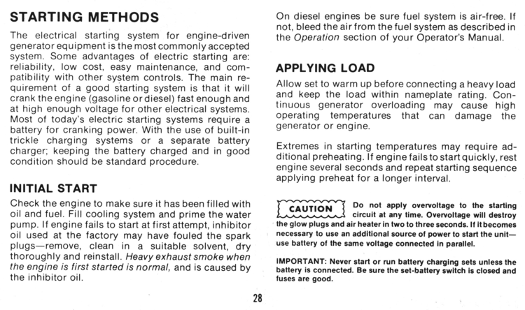 Onan Marine Training Manual for MCCK, MDJA, MDJC, MDJE, MDJF (Generator ...