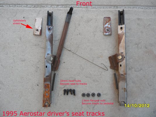 Front passenger seat fore-aft adjustment - Ford Truck Enthusiasts Forums